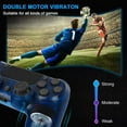 Wireless Controller Dual Vibration Game Joystick Controller for PS4/ Slim/Pro,Compatible with ...