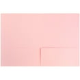 JAM Paper Matte Two Pocket Folders, Baby Pink, 100/Pack - Walmart.com