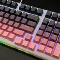 Colored Keycap Ergonomic OEM Profile Keycaps Translucent Backlit ...
