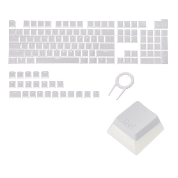 130 Keys Pudding Keycaps Set OEM Profile ABS for Mechanical Keyboard ...