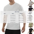 Byworldtasic Mens T Shirt Solid Muscle Gym T-Shirts Short Sleeve Casual ...