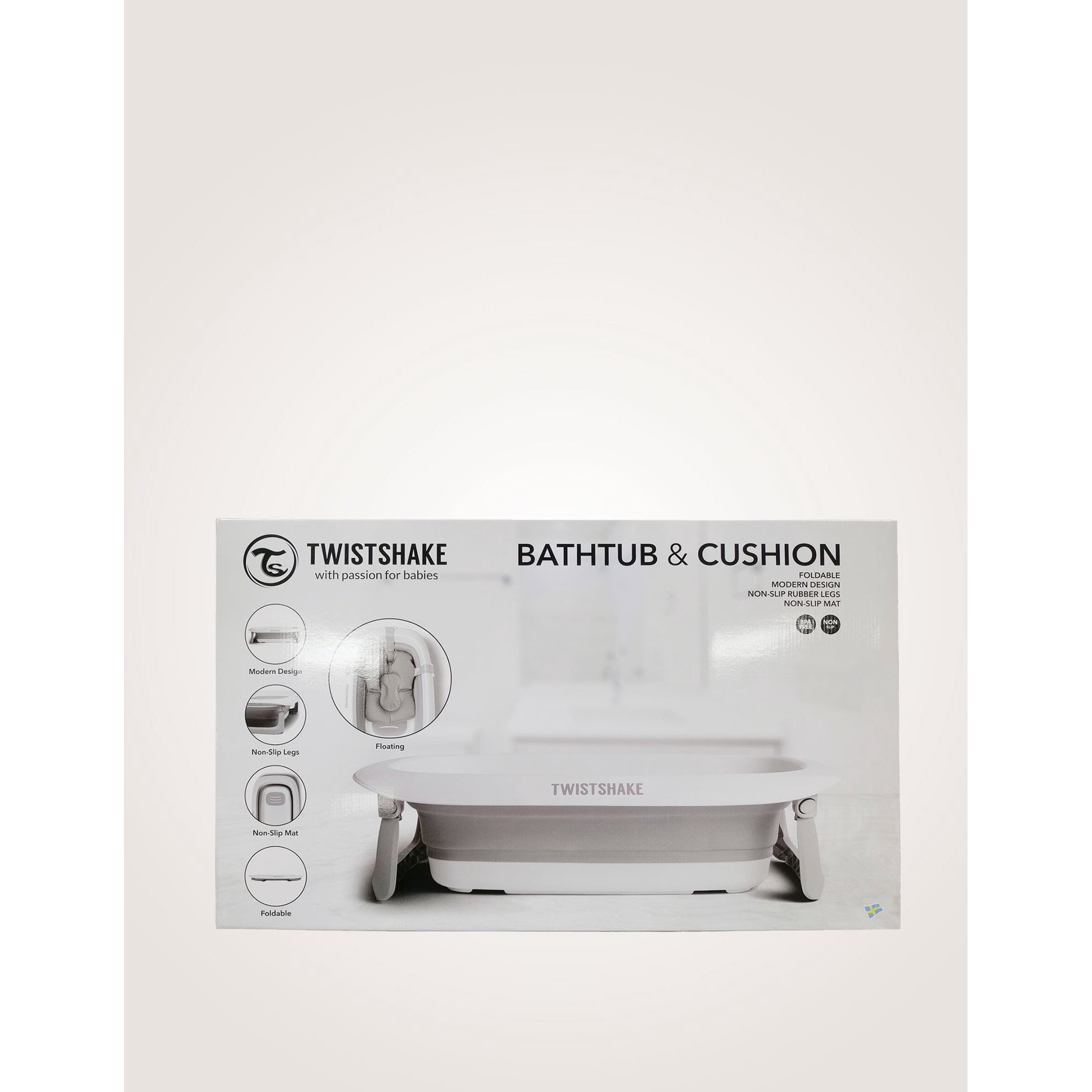 Click here for Twistshake Portable Baby Bath Tub With Support Cus... prices