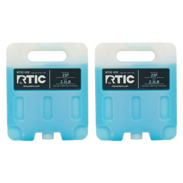 RTIC Ice Pack Refreezable and Reusable Cooler Ice Pack with Break ...