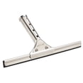 Libman 12" Wide Stainless Steel Squeegee Black Rubber Assembled Product ...