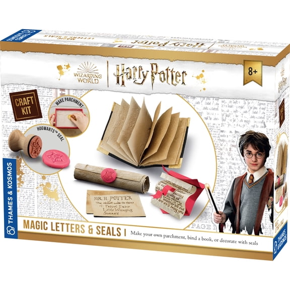 Harry Potter: Magic Letters & Seals Craft Kit, (Hardcover) - Walmart.com