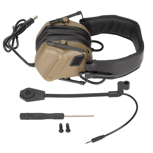 Intercom Headset,Military Headphone Retractable Foldable Military ...
