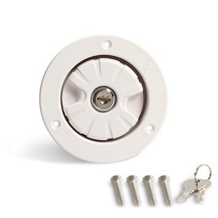 JOYWE Rv Fresh Water Locking Plug with Entry Gravity Fill Hatch for ...