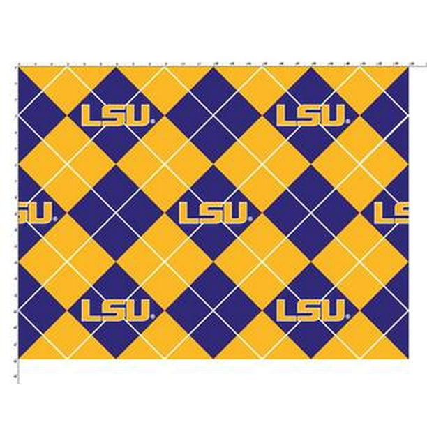 Louisiana State University LSU Fabric Super Soft Collegiate Fleece ...