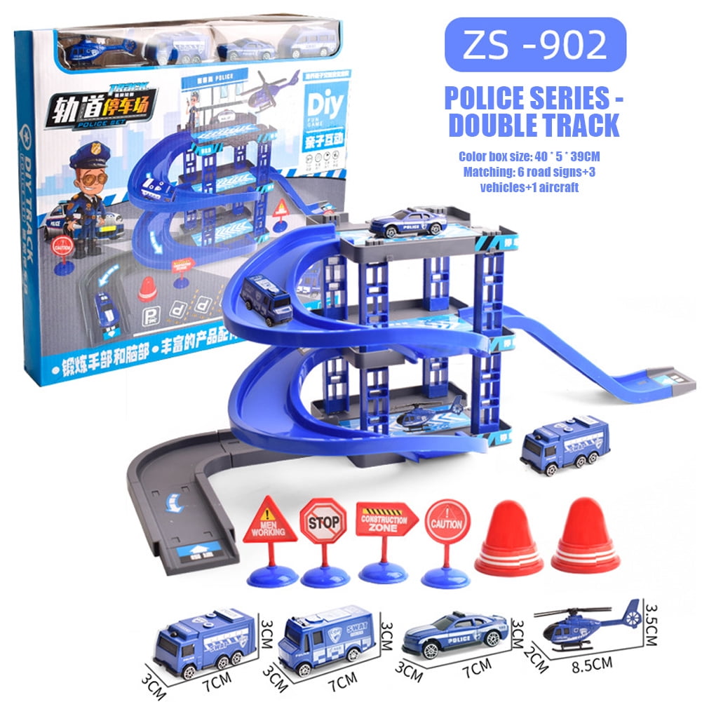 CSCHome Kids Toys Parking Lot Toys Student Puzzle Railcar Toys Parent ...