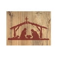 Baby Jesus Stencil Bethlehem Manger Christmas Template Reusable 8.5 x ...