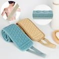 Farfi Double-faced Exfoliating Back Strap Shower Loofah Body Scrubber ...
