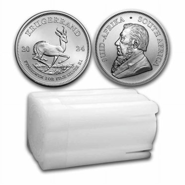 South Africa Silver Krugerrand - Fine 1 oz Bullion Coin (Random Year) - Walmart.com