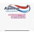 Aquafresh Max Strength Whitening & Fluoride Toothpaste for Sensitive ...