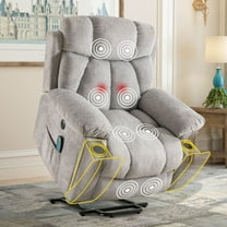 Prelife Ultra-Comfort Power Lift Recliner: Luxurious Elderly Big Man ...