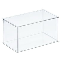 Uxcell Acrylic Display Case Plastic Box Cube Storage Box Assemble ...