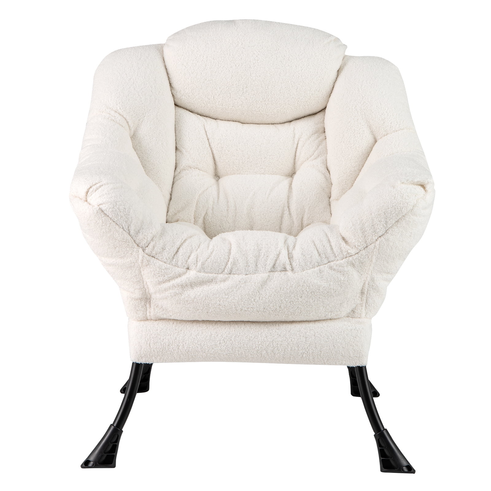 Click here for Giantex Sherpa Upholstered?lazy Chair  Accent Cont... prices