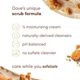 Dove Exfoliating Body Scrub, Brown Sugar and Coconut Butter, Moisture ...