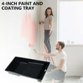 4 Inch Plastic Paint Tray for Wall Small Area Brush Work Easy to Clean ...