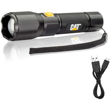 Cat CT2405 Rechargeable Aluminum Focusing Tactical Light – 420 Lumen ...