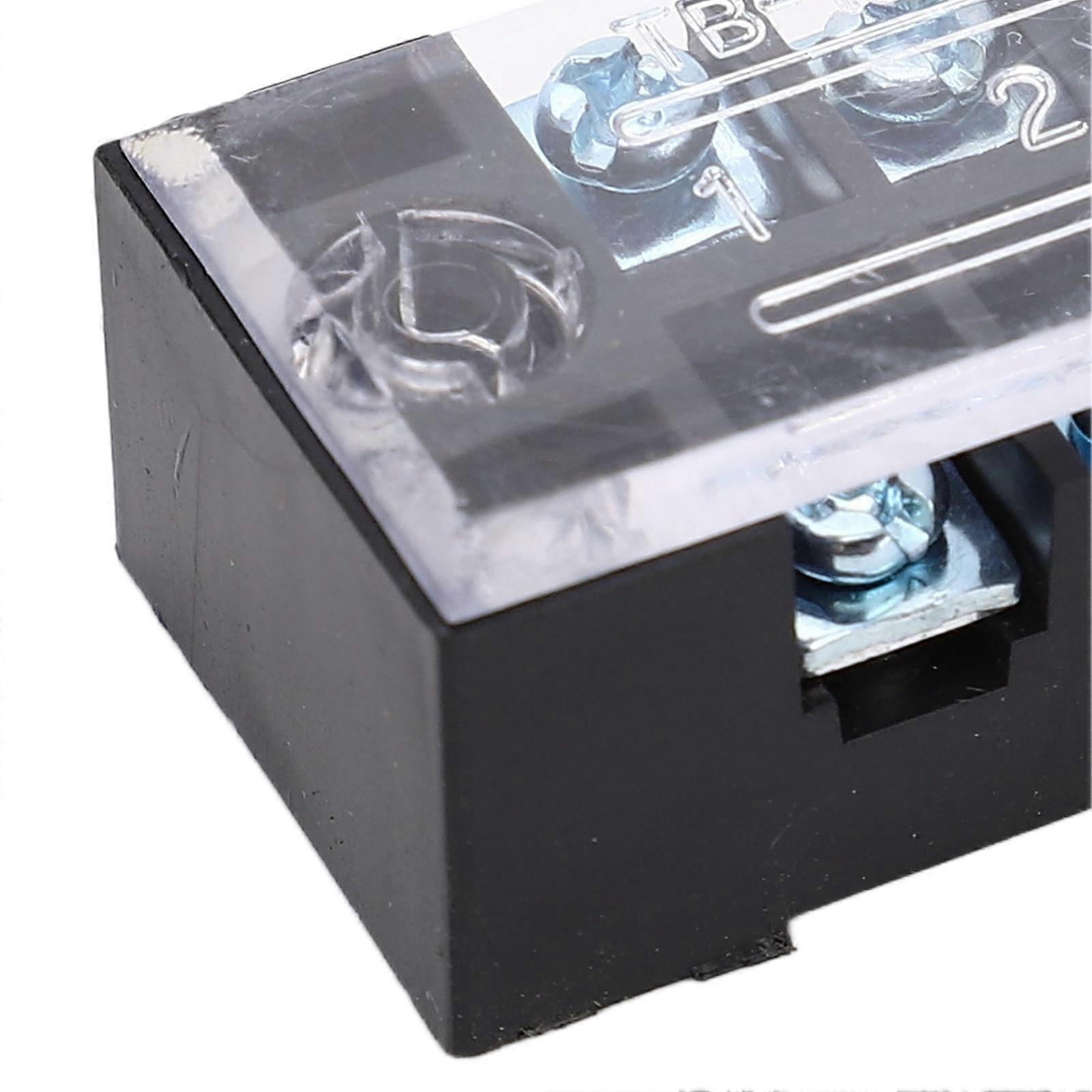 Terminal Strip Dual Row High Current M3 Screw Wire Barrier Block with ...