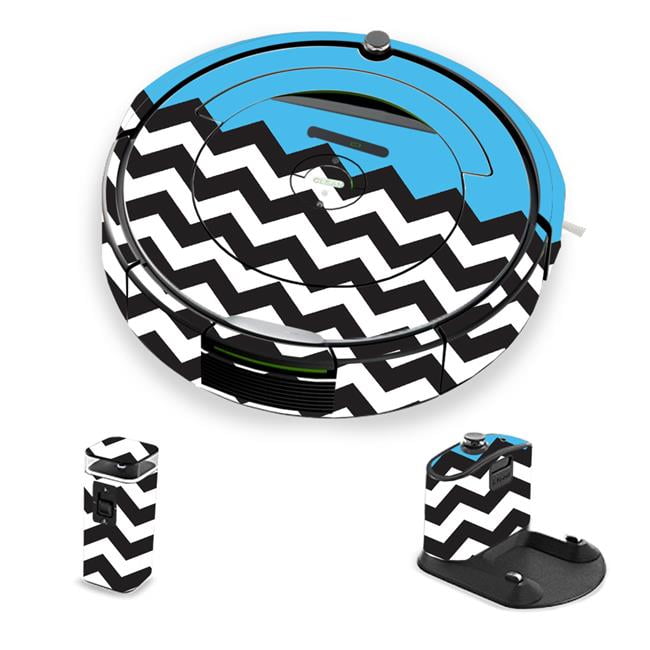 MightySkins IRRO690-Baby Blue Chevron Skin for iRobot Roomba 690 Robot ...