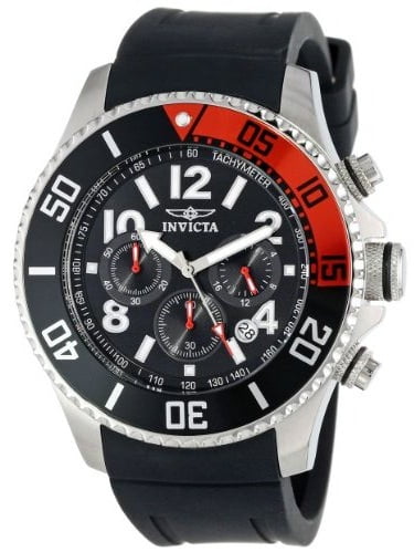 Invicta - Invicta Men's 15145 Pro Diver Stainless Steel and Black ...