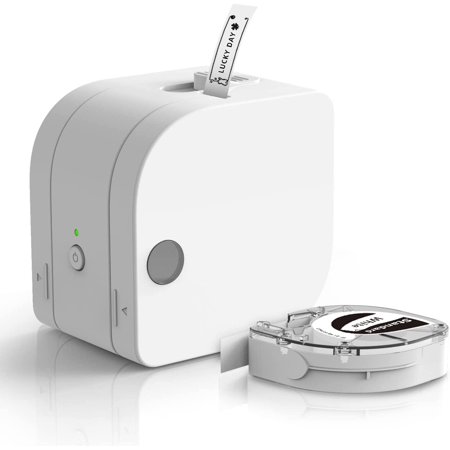 Label Maker Machine with Tape - Portable Bluetooth Label Printer P12 ...