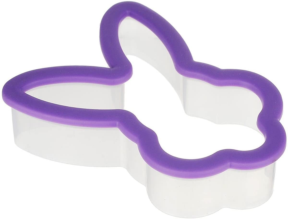 Wilton 2311-1381 Comfort Grip Purple Bunny Cookie Cutter - Walmart.com