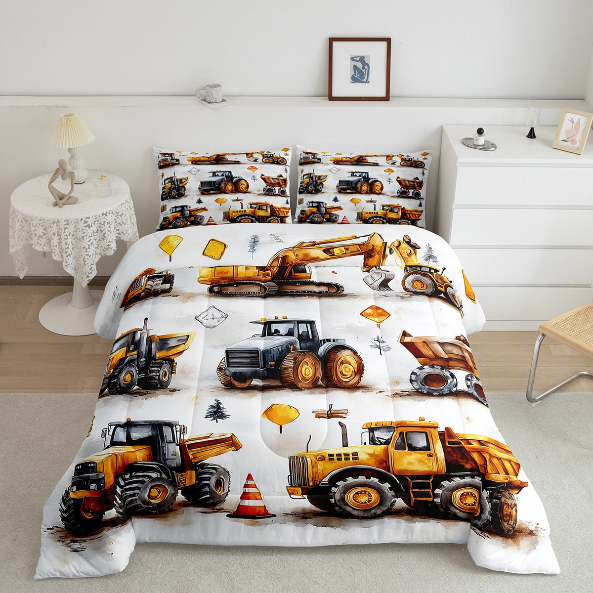 Click here for Erosebridal Construction Site Bedding Sets Twin Wi... prices