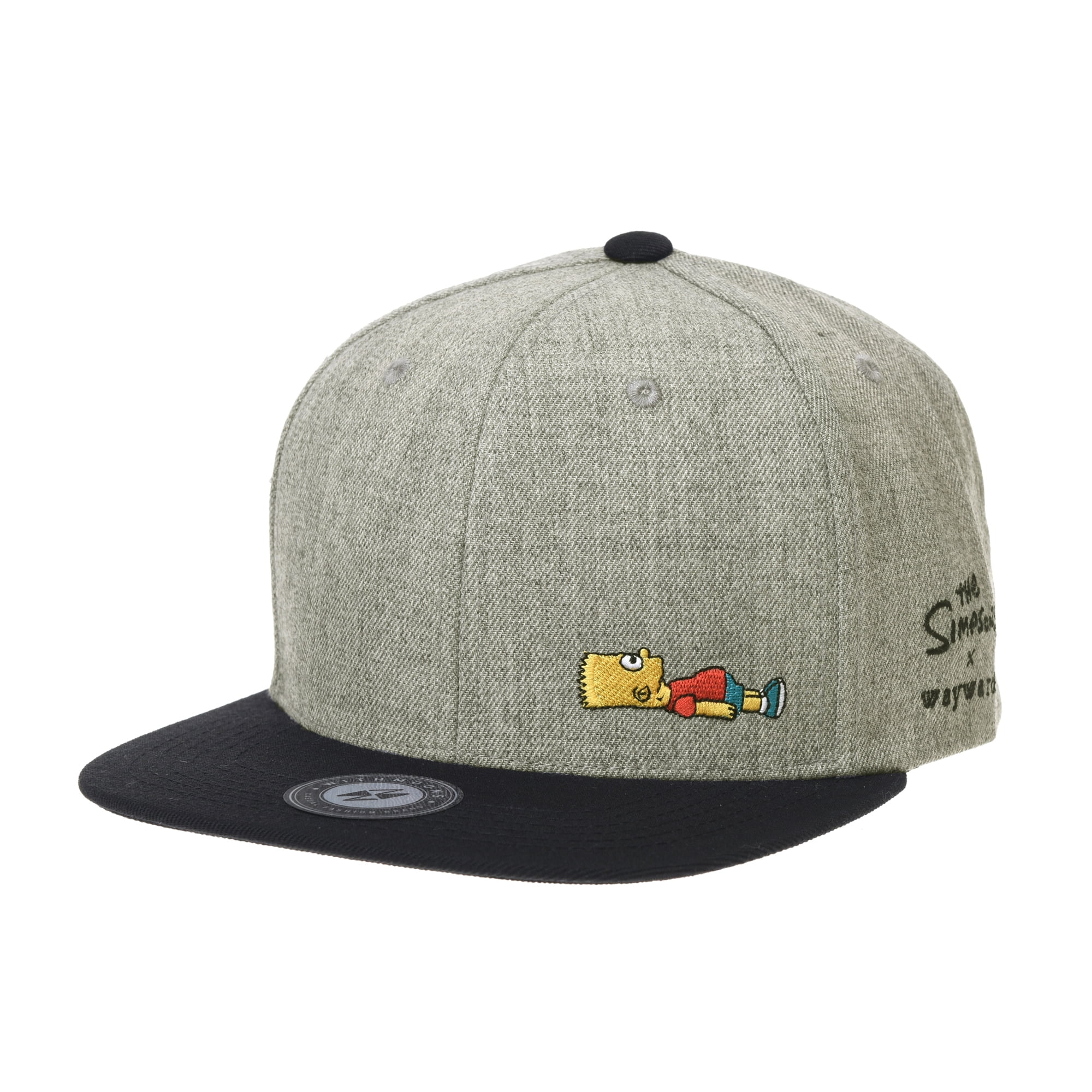 WITHMOONS The Simpsons Baseball Cap Bart Simpson Lying Down Snapback ...