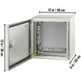 VEVOR Steel Electrical Box 12"x 12"x 8" Electrical Enclosure Box ...