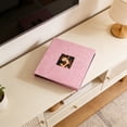 Family Couple Card Holder Self Photo Album with Linen Cover and Window ...