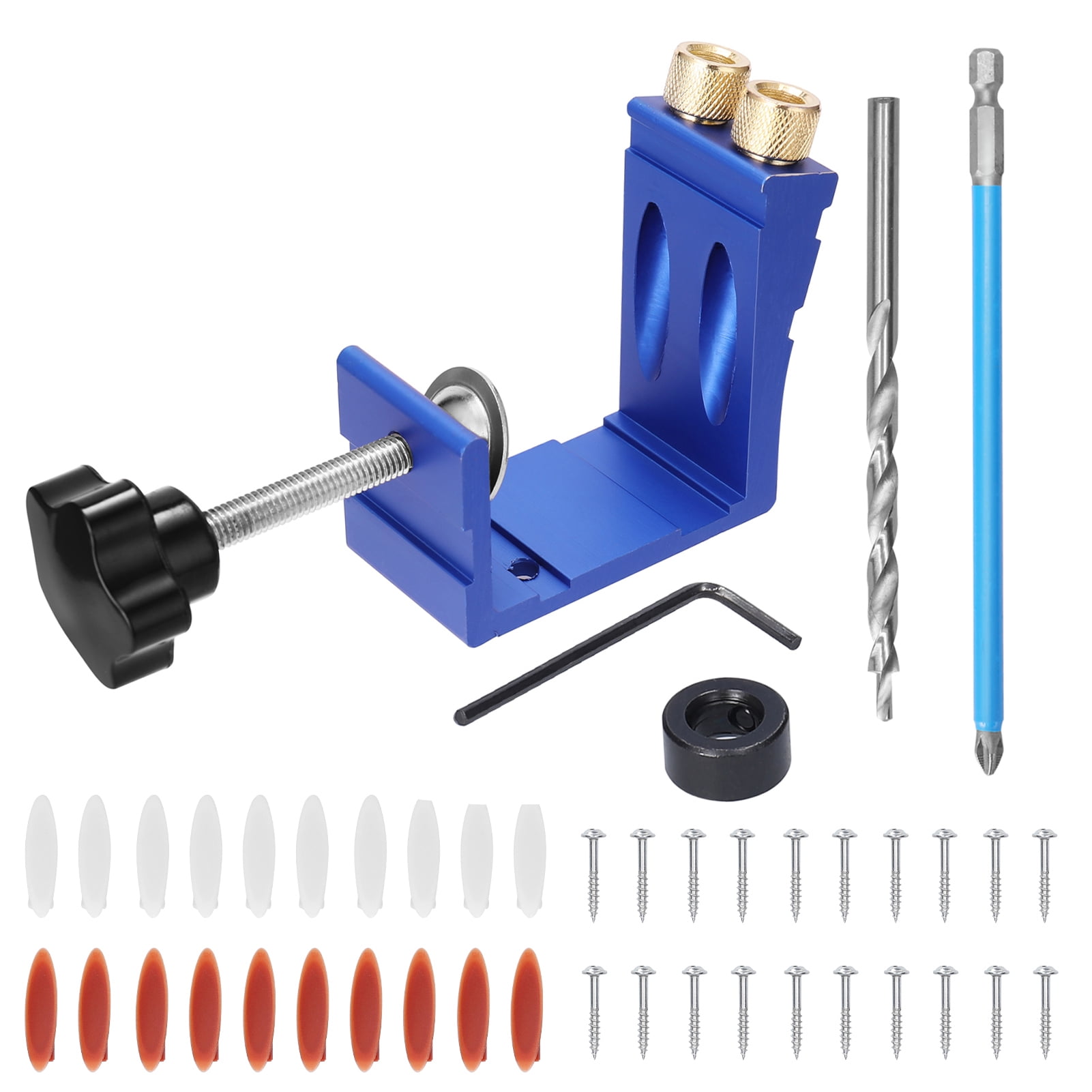 Andoer Woodworking Oblique Hole Locator 15 ° Drilling Positioner ...