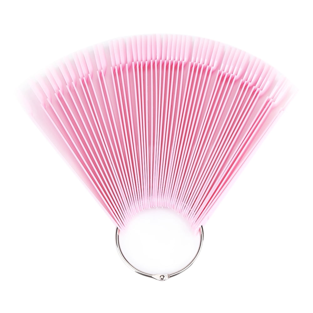 Barra para puntas de uñas ANGGREK reutilizable en forma de abanico ...