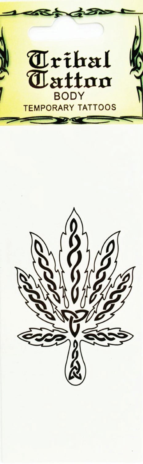 Pot Leaf Tattoo