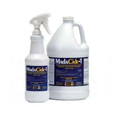 MadaCide-FD Surface Disinfectant Cleaner Liquid 32 oz. Bottle Alcohol ...