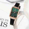 Jinjis Ladies Rectangular Face Simple Womens Watch Casual Quartz ...