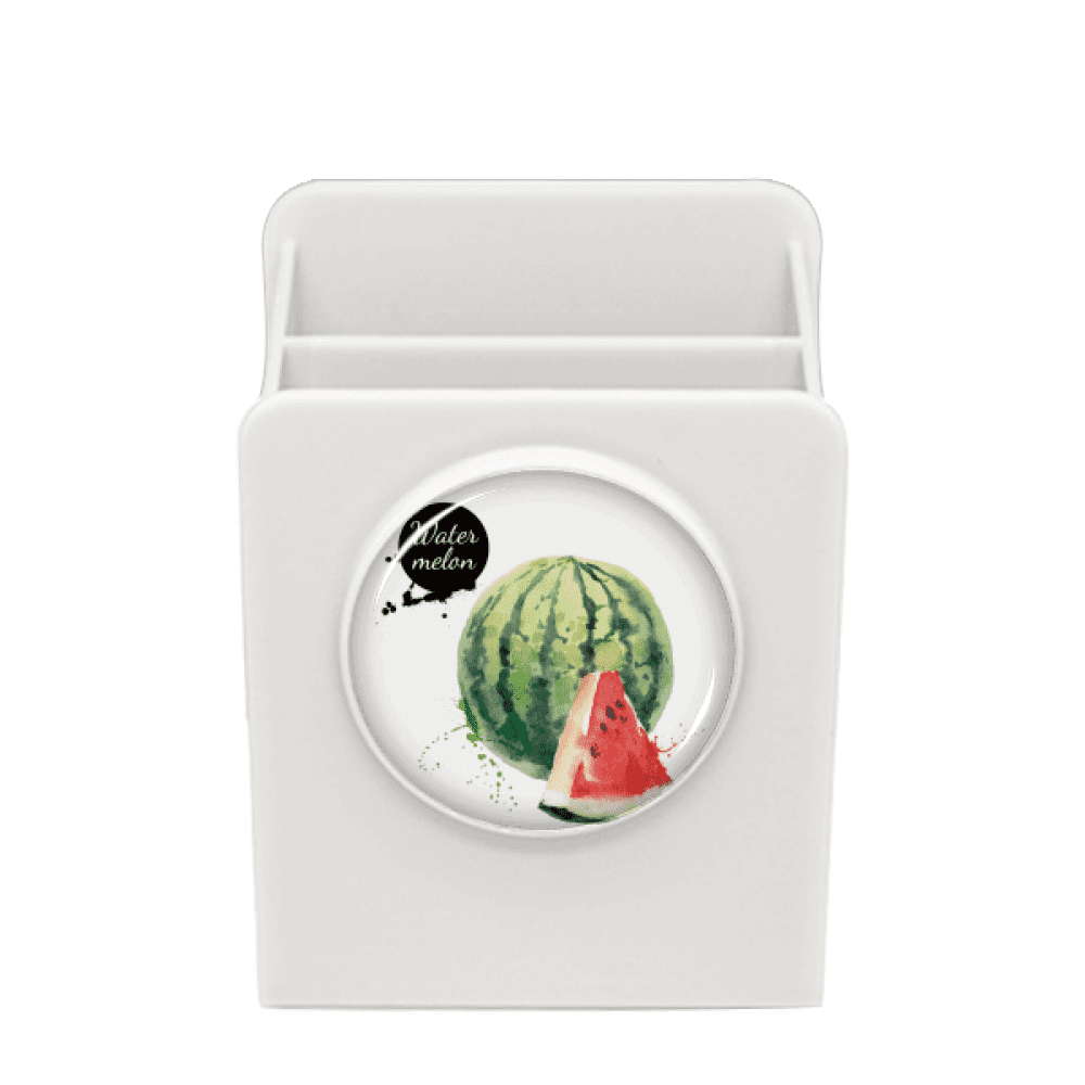 Watermelon Fruit Tasty Healthy Watercolor Desk Pencil Holder Cup Pen ...