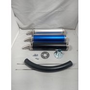 Straight Muffler Chrome. Bike mufflers, bicycle mufflers, for lowrider ...