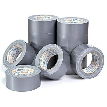 12 Inch Duct Tape, 2 Rolls Silver Duct Tape Heavy Duty, Flexible, No ...