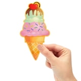 120-Pack Bulk Ice Cream Bookmarks for Classroom Supplies, Student ...