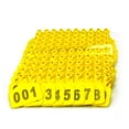 SDFGTstore 100PCS Livestock ID Tags Livestock Ear Tags with Numbers ...