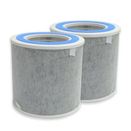 Home Times 2 Packs HP100 Replacement Filter, Fits Shark HP102 and HC452 Air Purifiers, True HEPA ...
