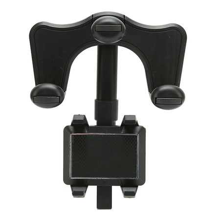 Rearview Mirror Phone Holder, Car Phone Stand Hand Free Universal For ...