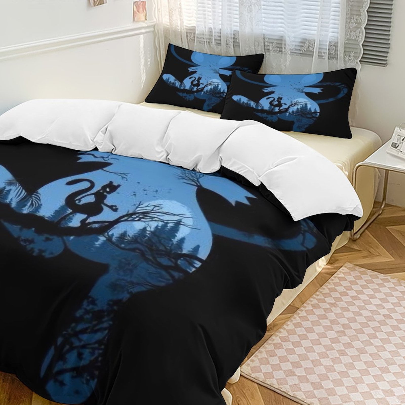 Click here for Yingd Mewtwo Bed Duvet Cover Funny Anime Cartoon B... prices