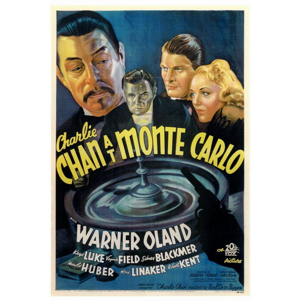 Charlie Chan At Monte Carlo - movie POSTER (Style A) (27" x 40") (1937 ...