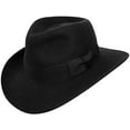 Different Touch 100% Wool Felt Indiana Jones Cowboy Outback Western ...