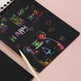 Art Scratch Art Paper Note for Kids Scratch Art Paper Rainbow Scratch ...