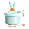 Rabbit'S Ears Kitchen Sink Strainer,Upgrade Press Automatic Dumping ...