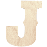 8" Tall BIRCH Wood Letter & | Krafty Supply 1/4" Thick Wooden Letters ...